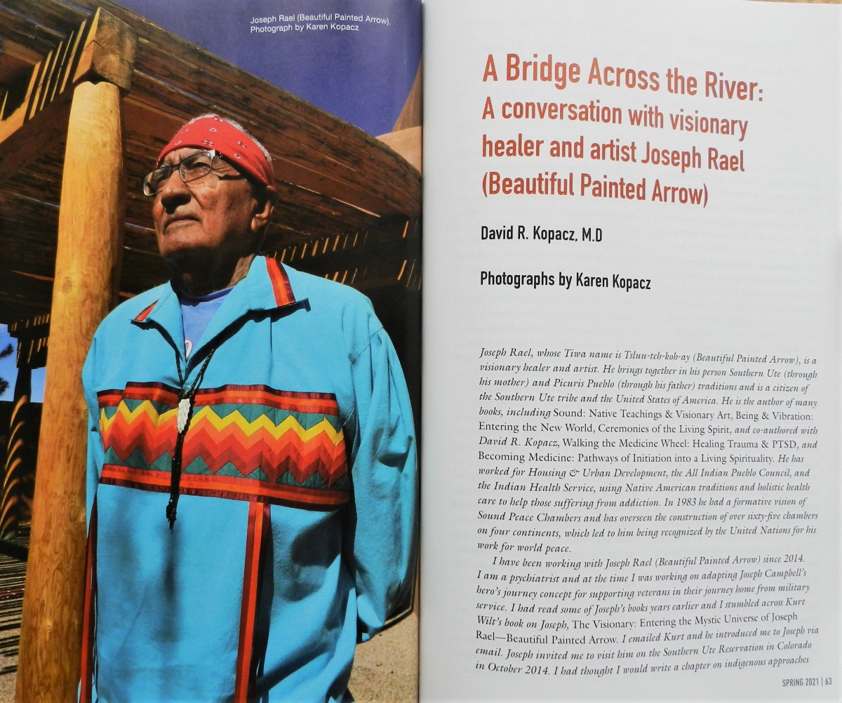 New Interview with Joseph Rael (Beautiful Painted Arrow) in Parabola ...