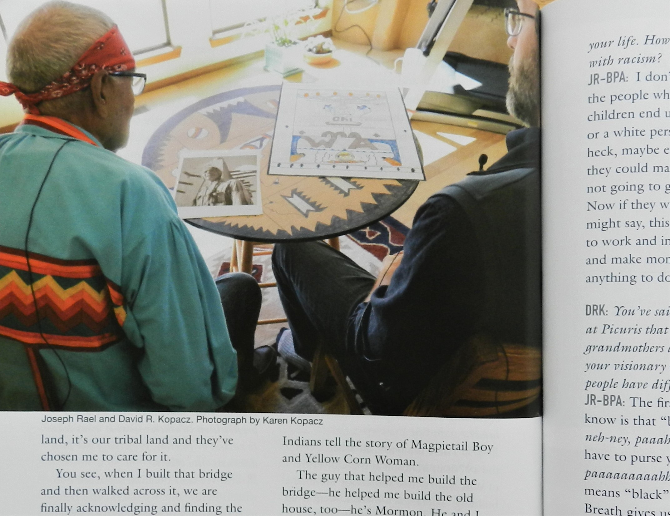 New Interview with Joseph Rael (Beautiful Painted Arrow) in Parabola ...